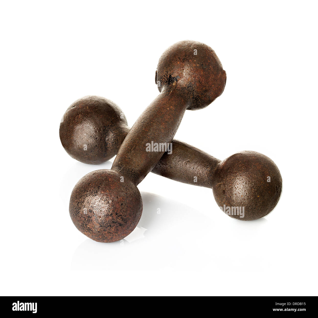 Vintage dumbbells hi-res stock photography and images - Alamy