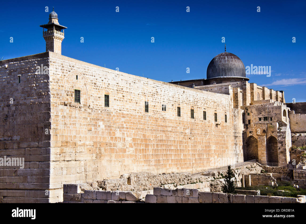 Old City and Temple Mount in Jerusalem Stock Photo - Alamy
