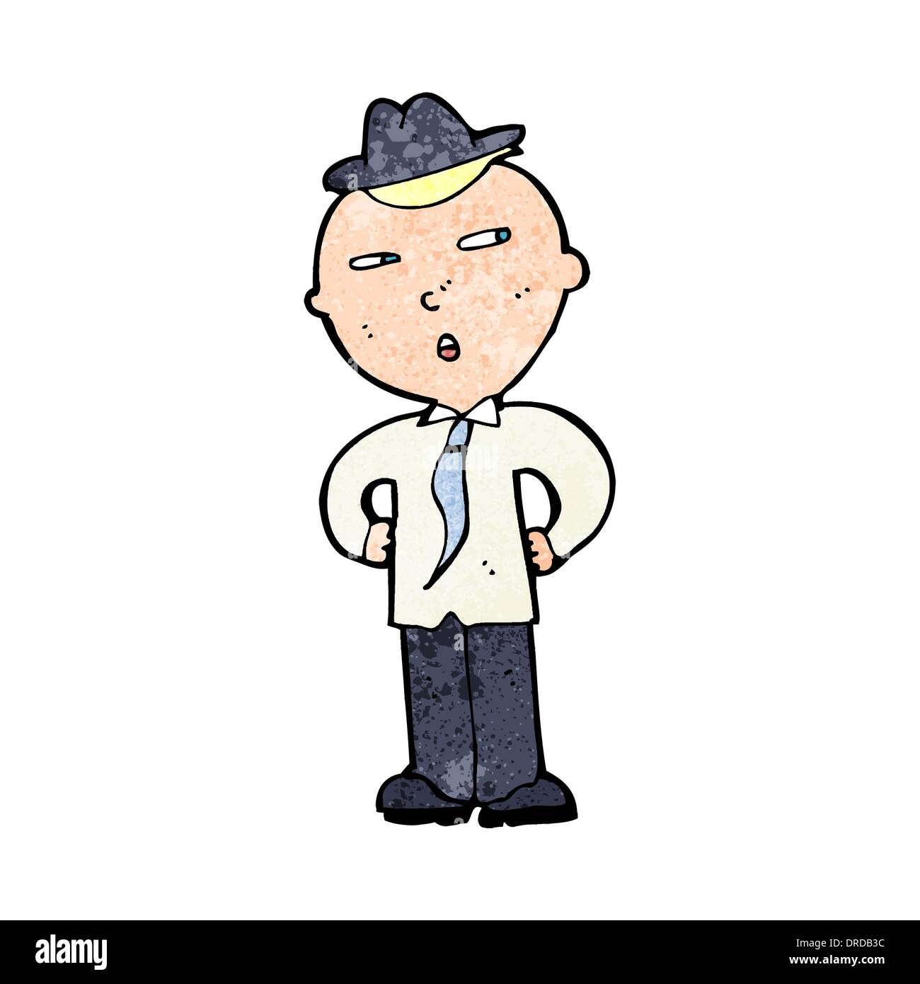 cartoon man wearing hat Stock Vector Image & Art - Alamy