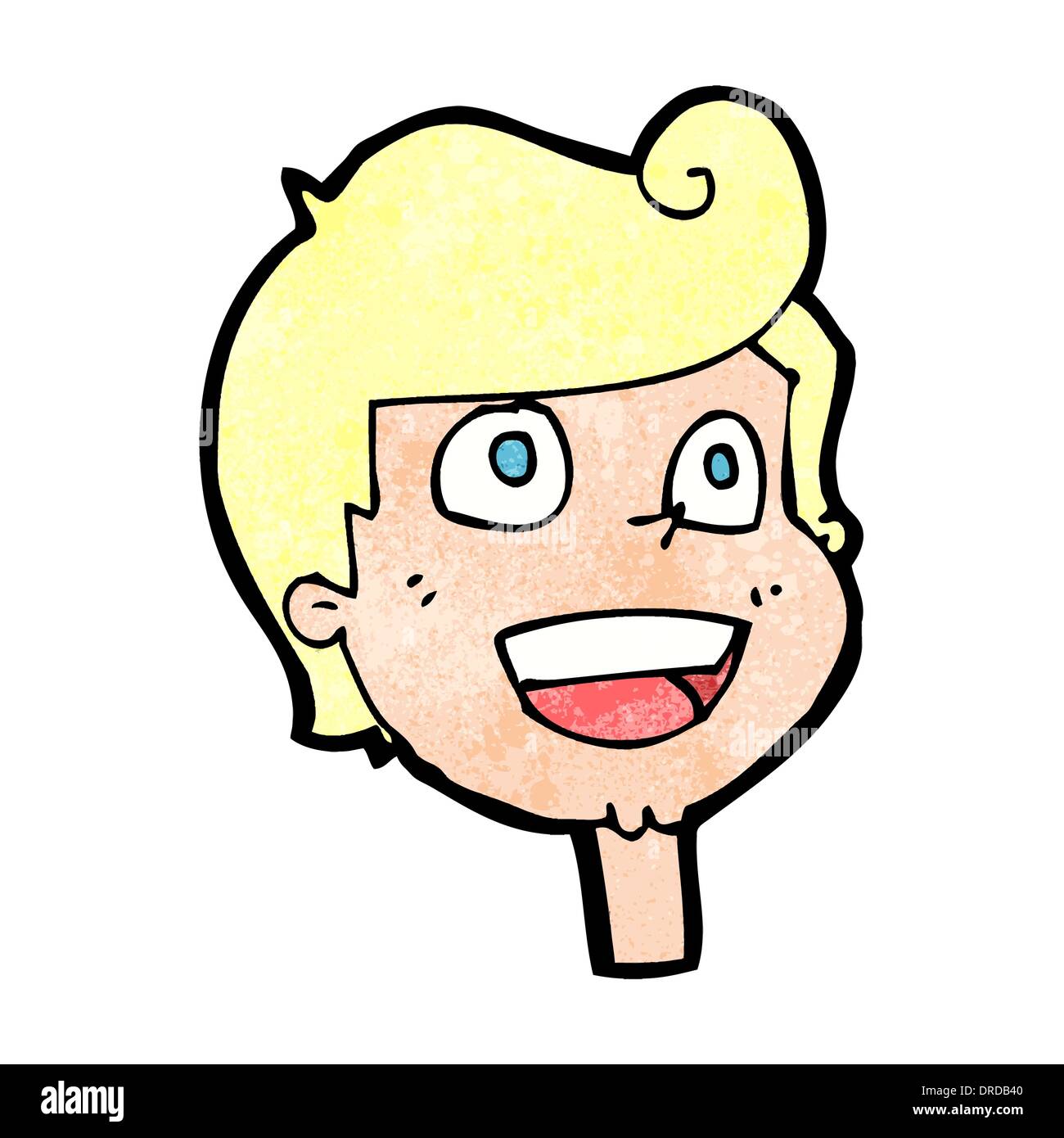 cartoon happy face Stock Vector Image & Art - Alamy