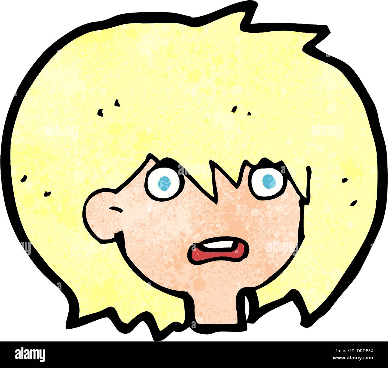 cartoon shocked expression Stock Vector Image & Art - Alamy