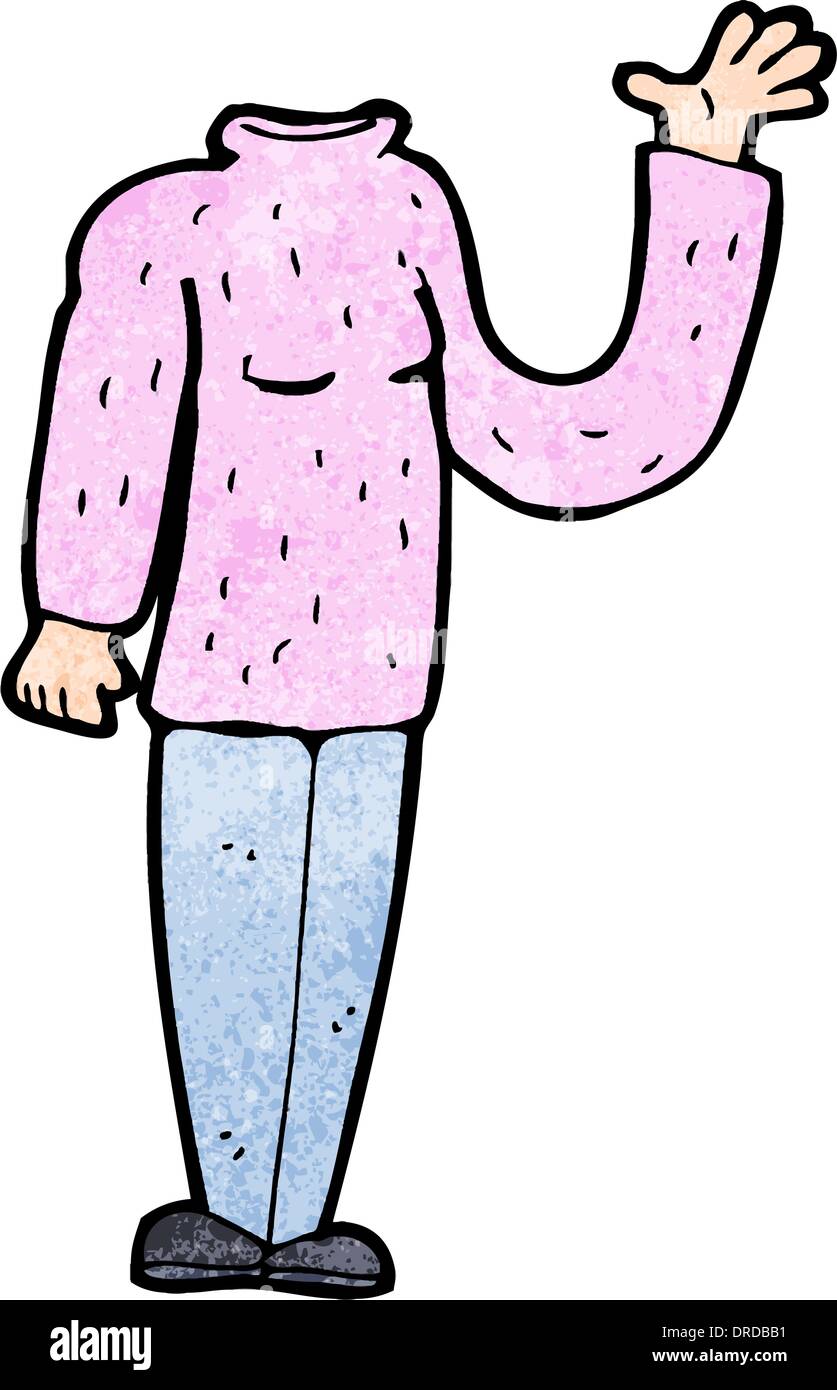 cartoon headless body (mix and match cartoons or add own photo Stock ...