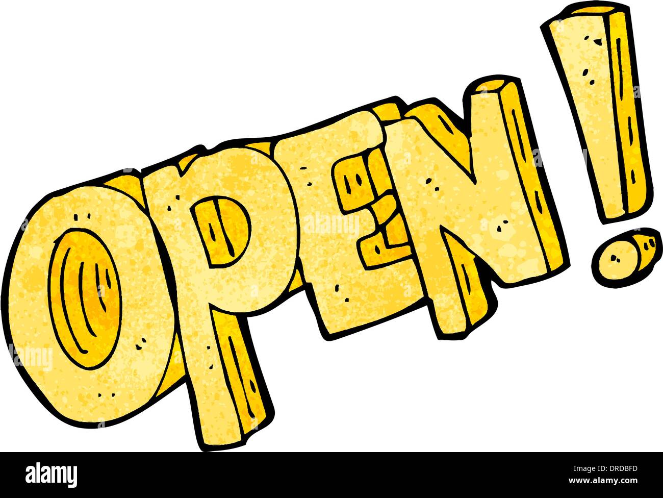 cartoon open symbol Stock Vector Image & Art - Alamy