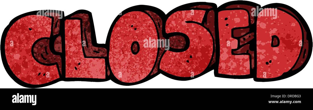 cartoon closed symbol Stock Vector Image & Art - Alamy