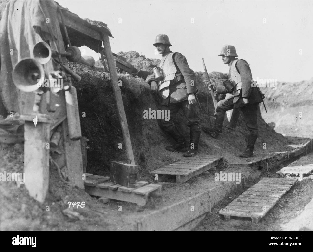 German observation post WWI Stock Photo - Alamy