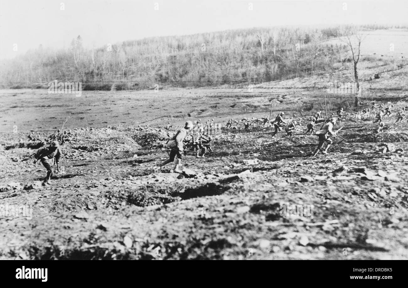 German raid WWI Stock Photo - Alamy