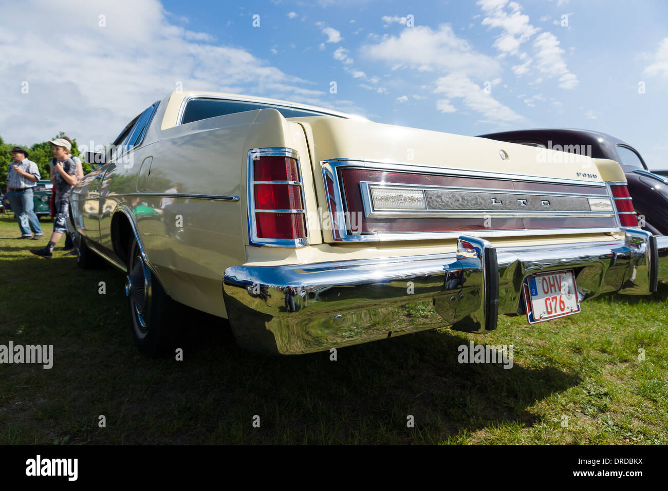 Full-size car Ford LTD (Americas), rear view Stock Photo - Alamy