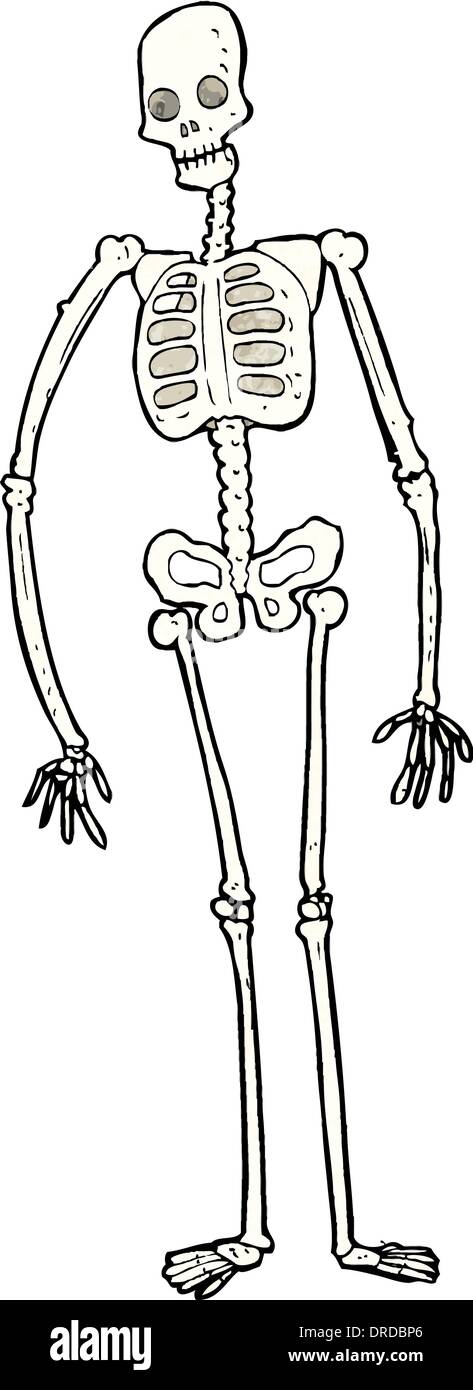 cartoon spooky skeleton Stock Vector Image & Art - Alamy