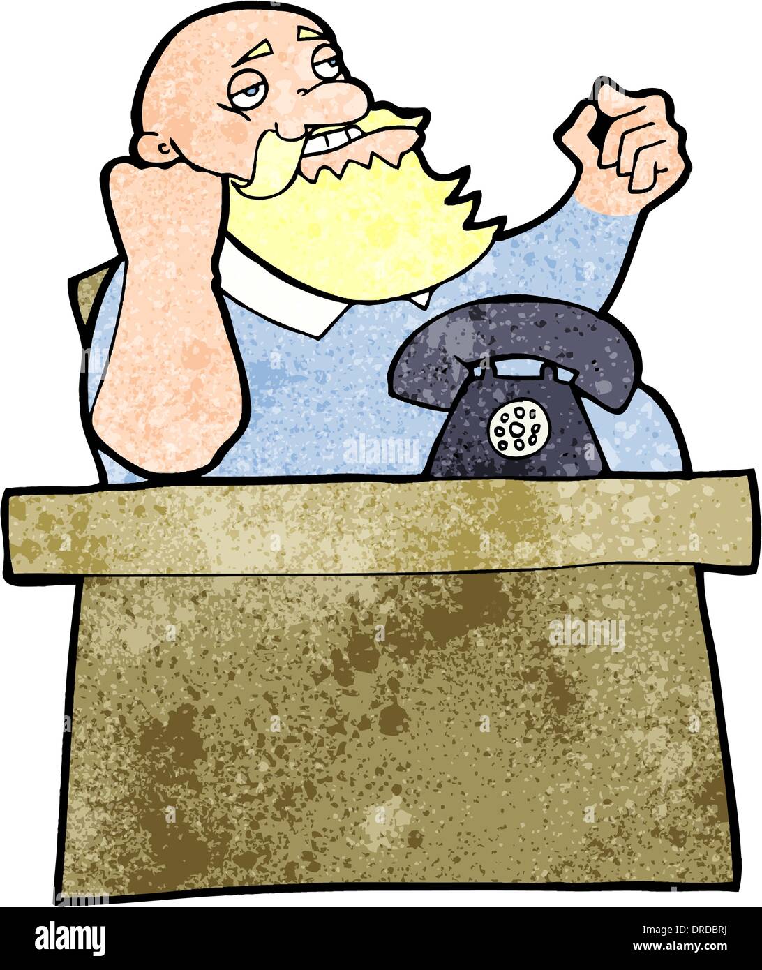 Telesales cartoon hi-res stock photography and images - Alamy