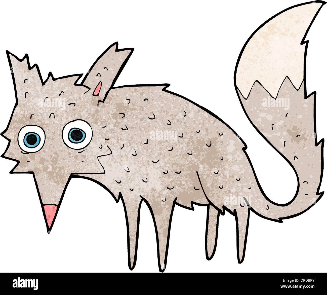 funny cartoon wolf Stock Vector Image & Art - Alamy
