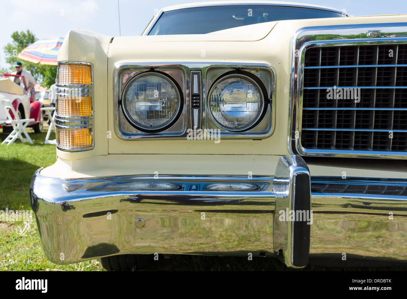 Headlamp Full-size car Ford LTD (Americas Stock Photo - Alamy