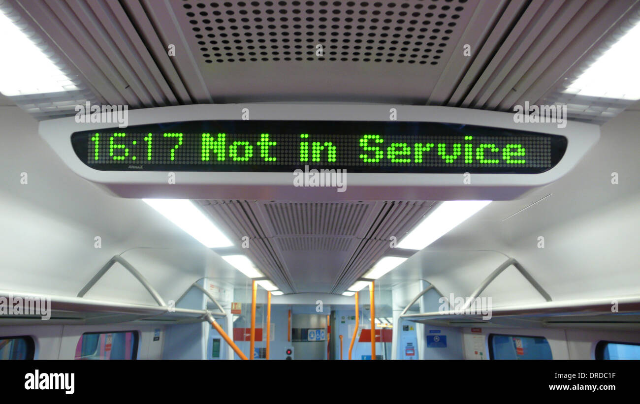 Cancelled train hi-res stock photography and images - Alamy