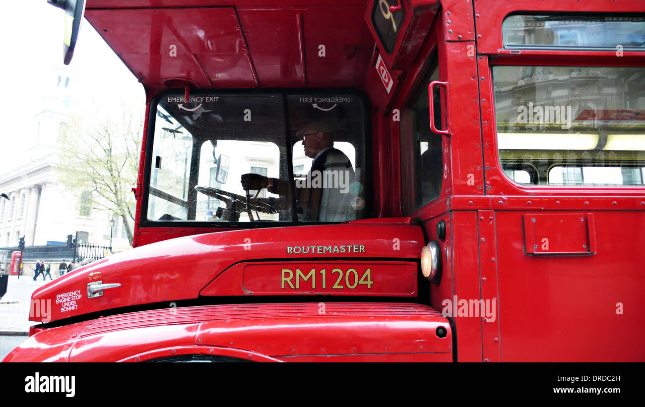 Bendy bus double decker bus hi-res stock photography and images - Alamy