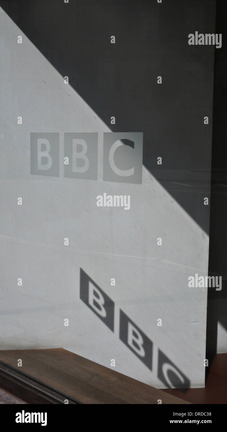 Bbc signage hi-res stock photography and images - Alamy