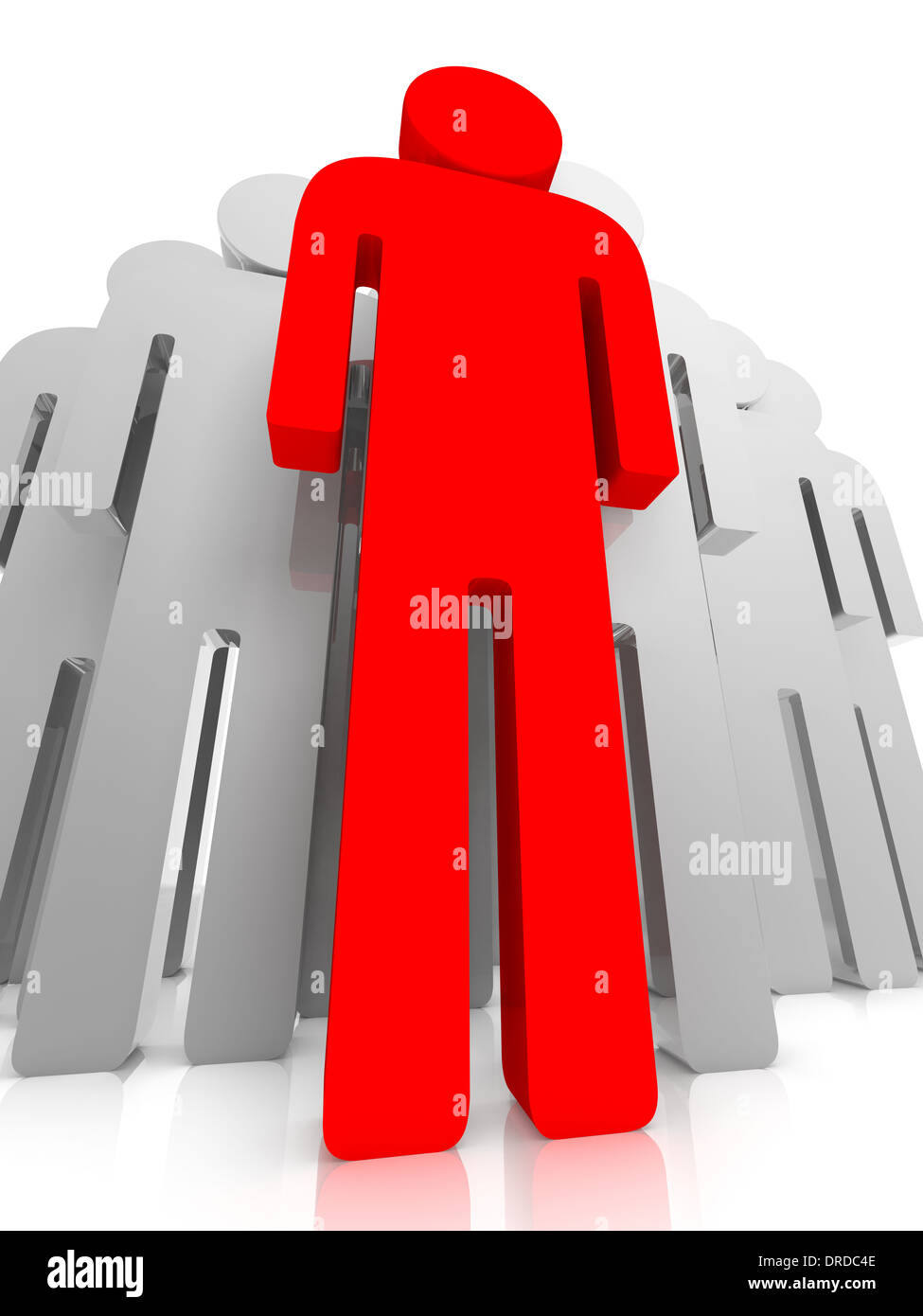 Leader showing the way to success hi-res stock photography and images ...