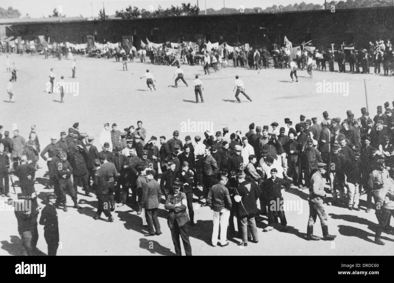 Wwi prisoners camp hi-res stock photography and images - Alamy