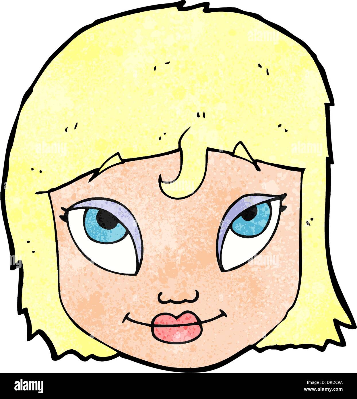 cartoon woman smiling Stock Vector Image & Art - Alamy