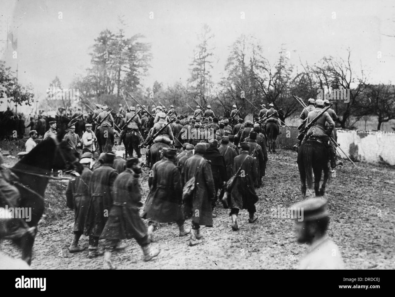 Captured French soldier WWI Stock Photo - Alamy