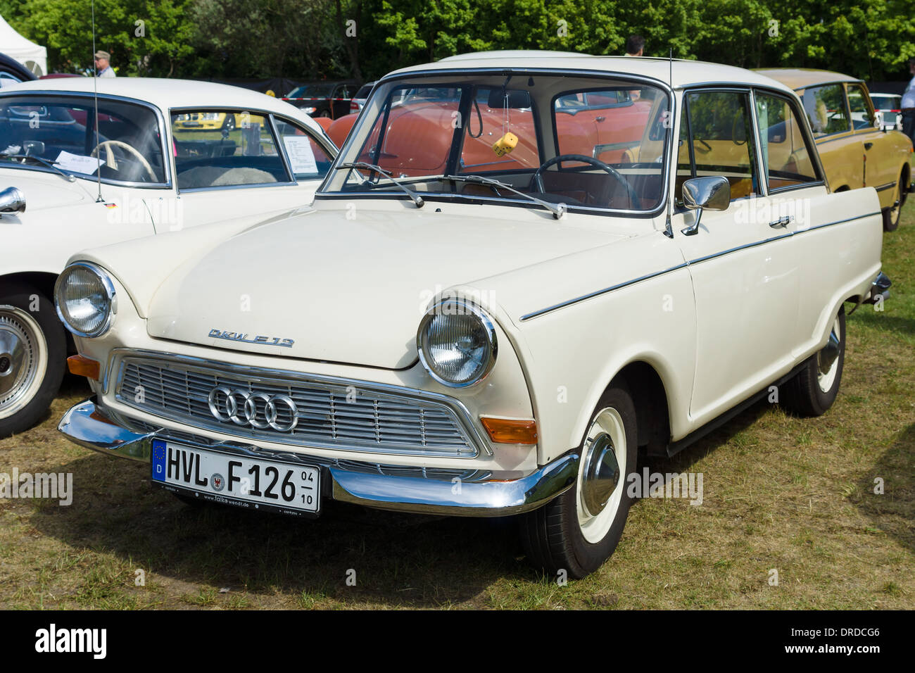 PAAREN IM GLIEN, GERMANY - MAY 19: Compact car DKW F12, The oldtimer ...