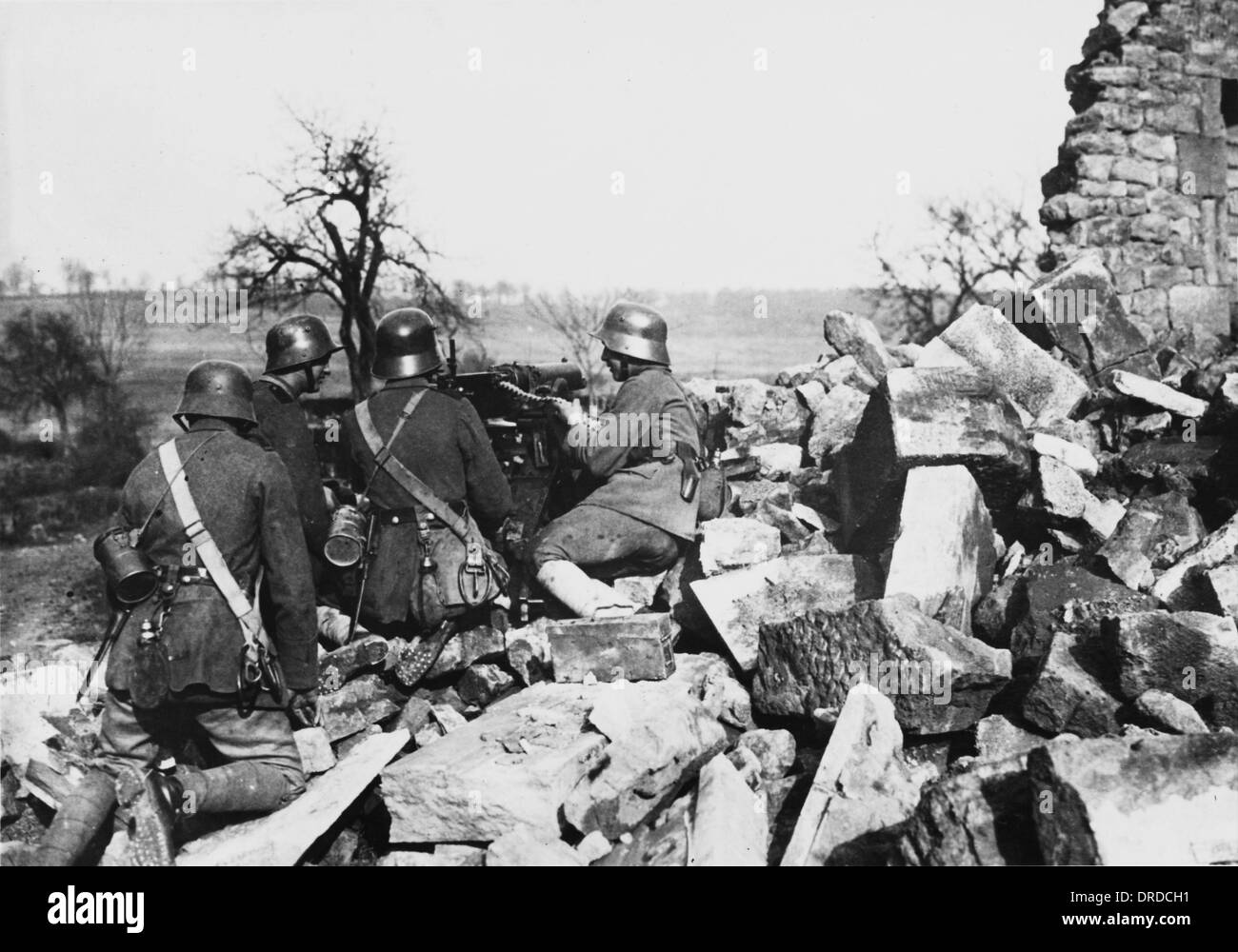 German machine gun world war i hi-res stock photography and images - Alamy