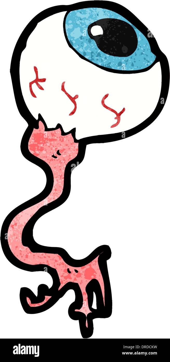 cartoon gross eyeball Stock Vector Image & Art - Alamy