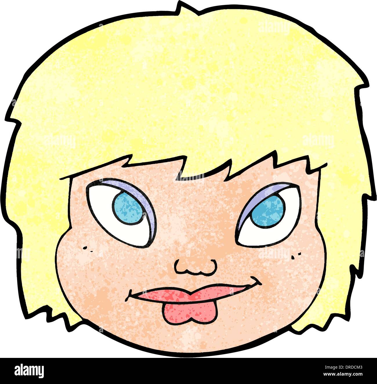 cartoon female face Stock Vector Image & Art - Alamy