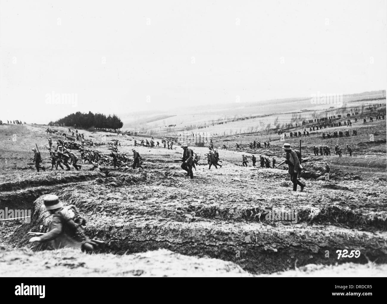 German infantry training WWI Stock Photo - Alamy