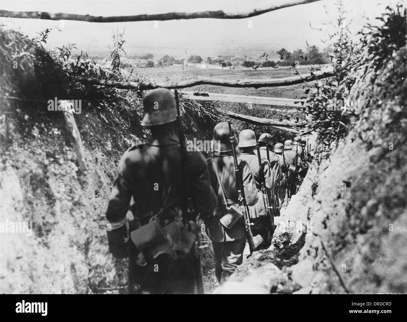 German troops WWI Stock Photo - Alamy