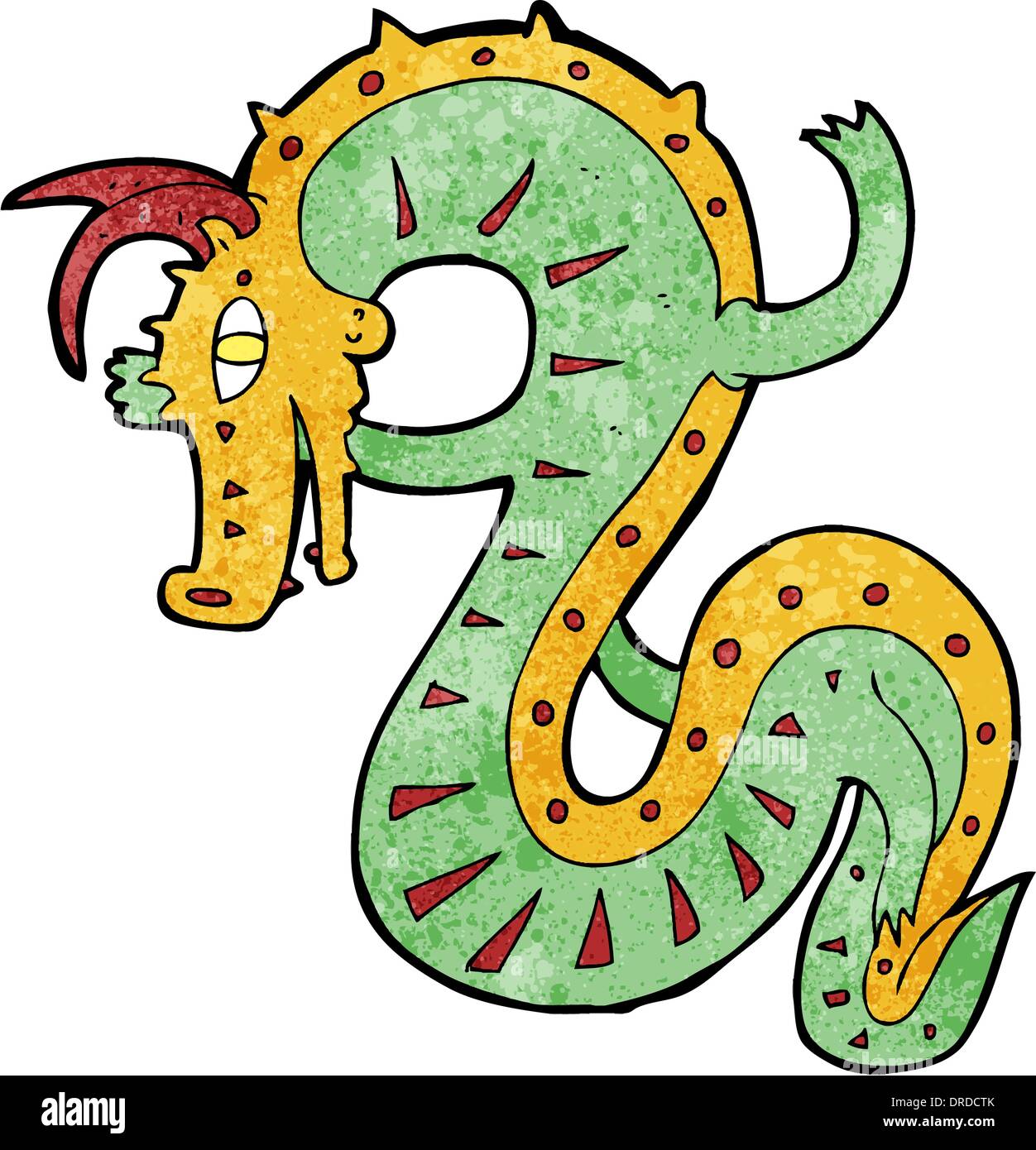 saxon dragon cartoon Stock Vector Image & Art - Alamy