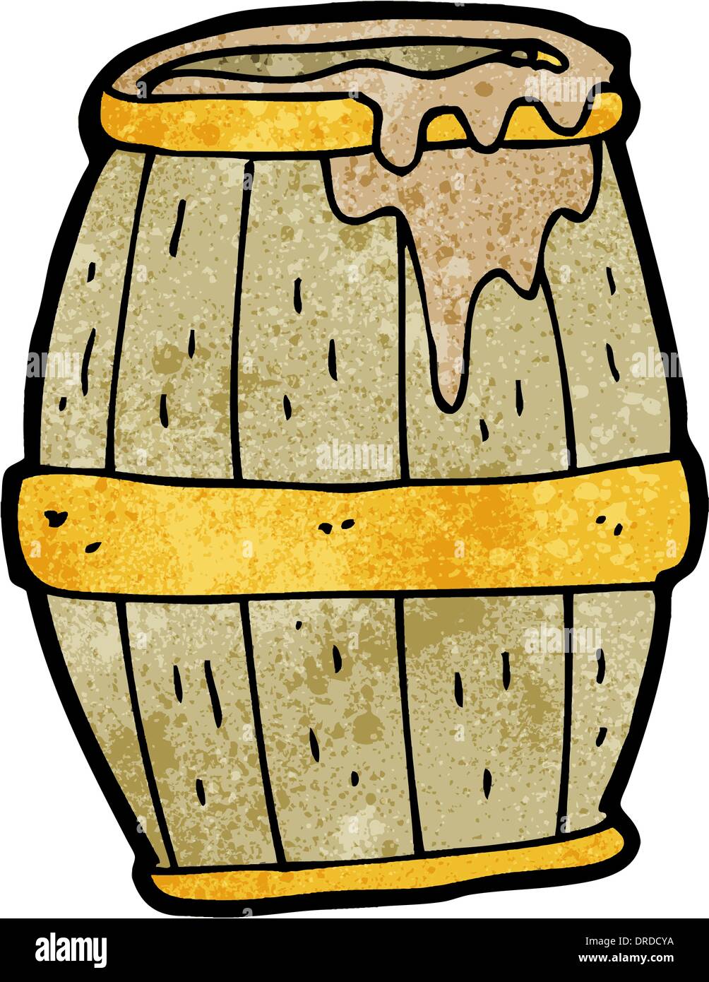 cartoon beer barrel Stock Vector Image & Art - Alamy