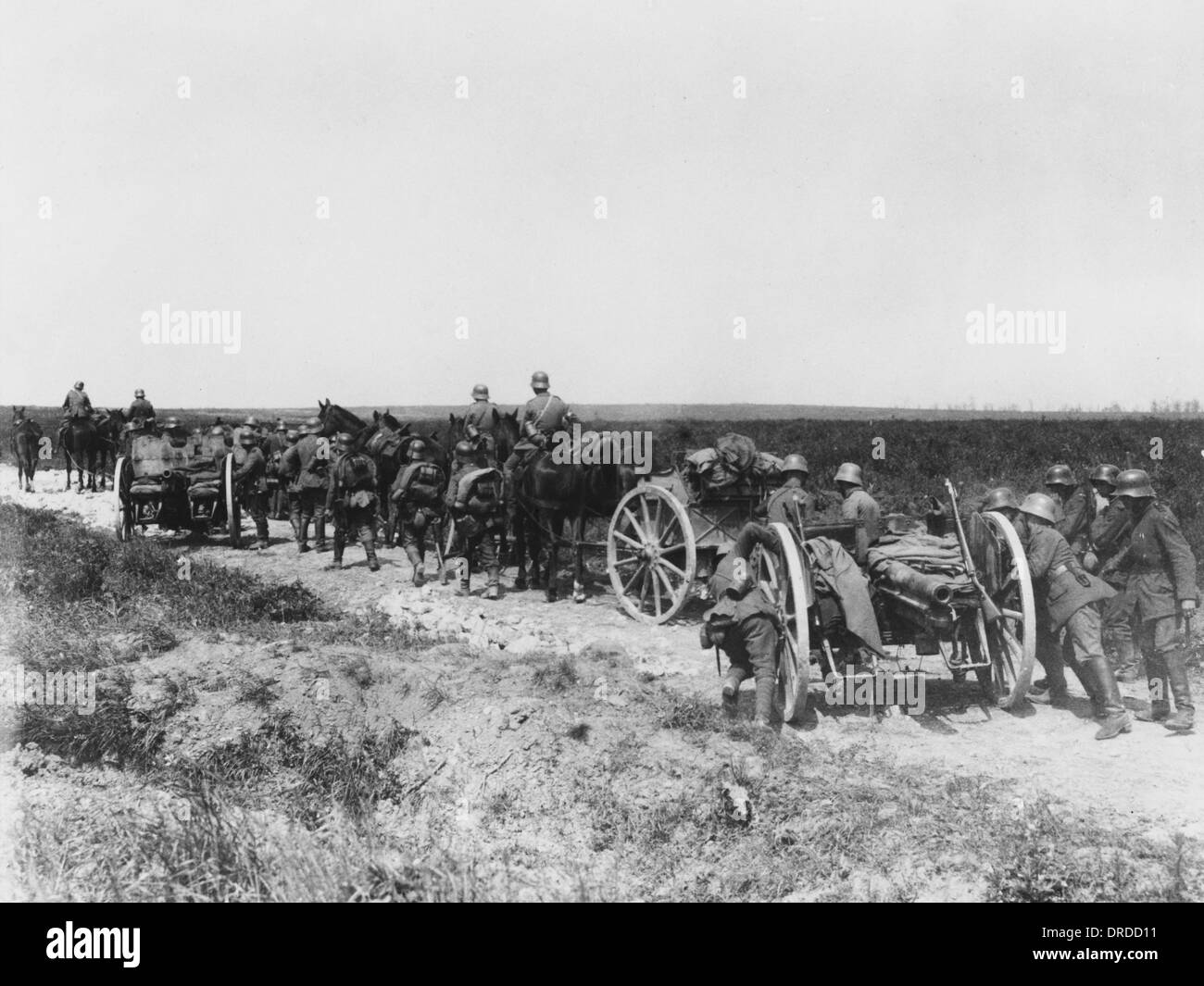 World war i german howitzer Black and White Stock Photos & Images - Alamy