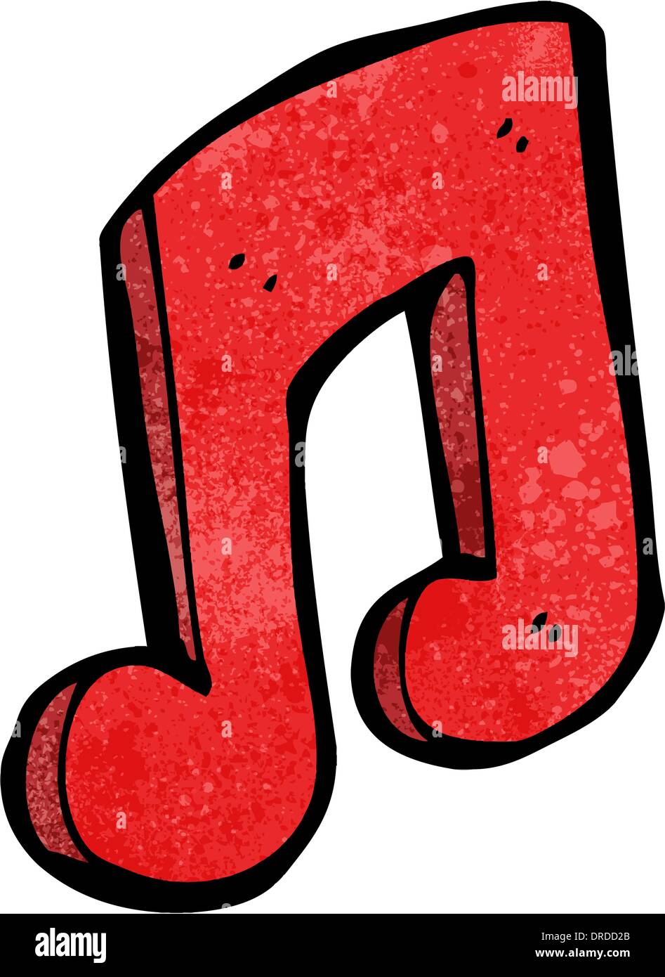 cartoon musical note Stock Vector Image & Art - Alamy