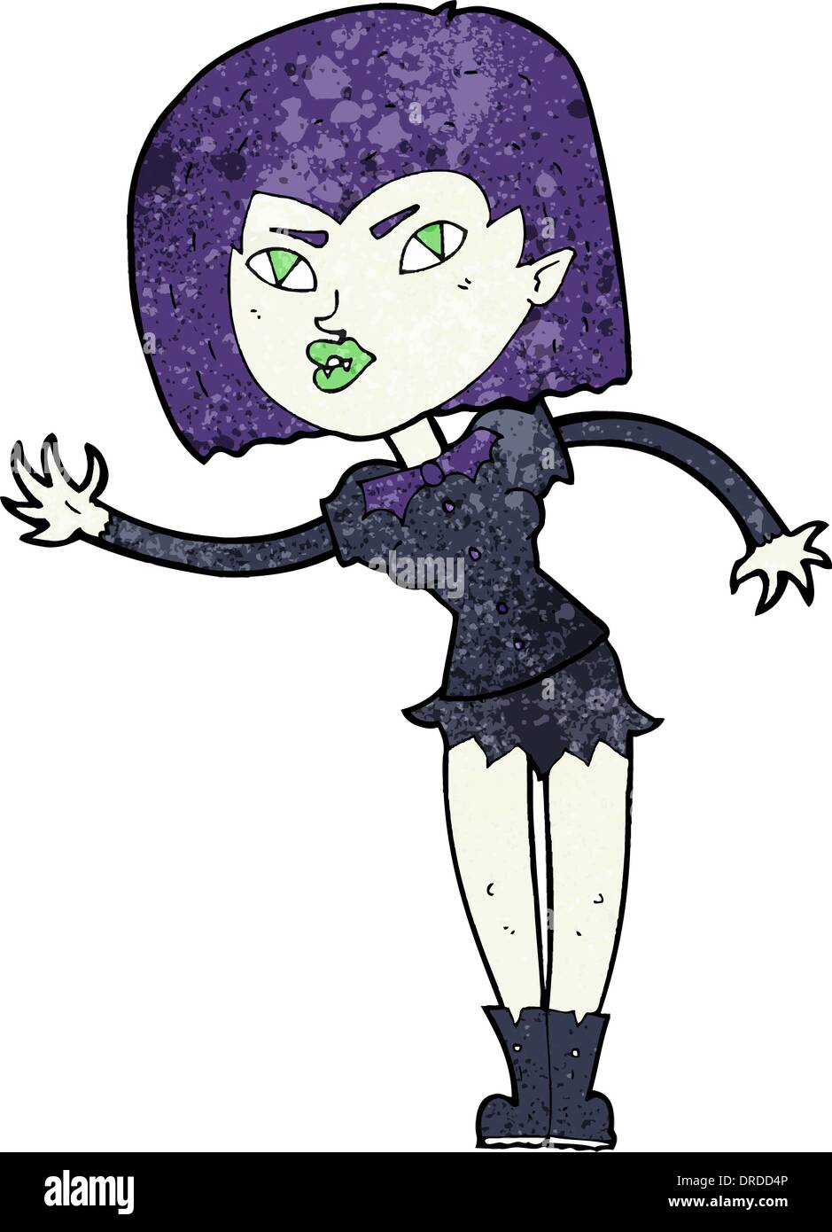 cartoon vampire girl Stock Vector Image & Art - Alamy