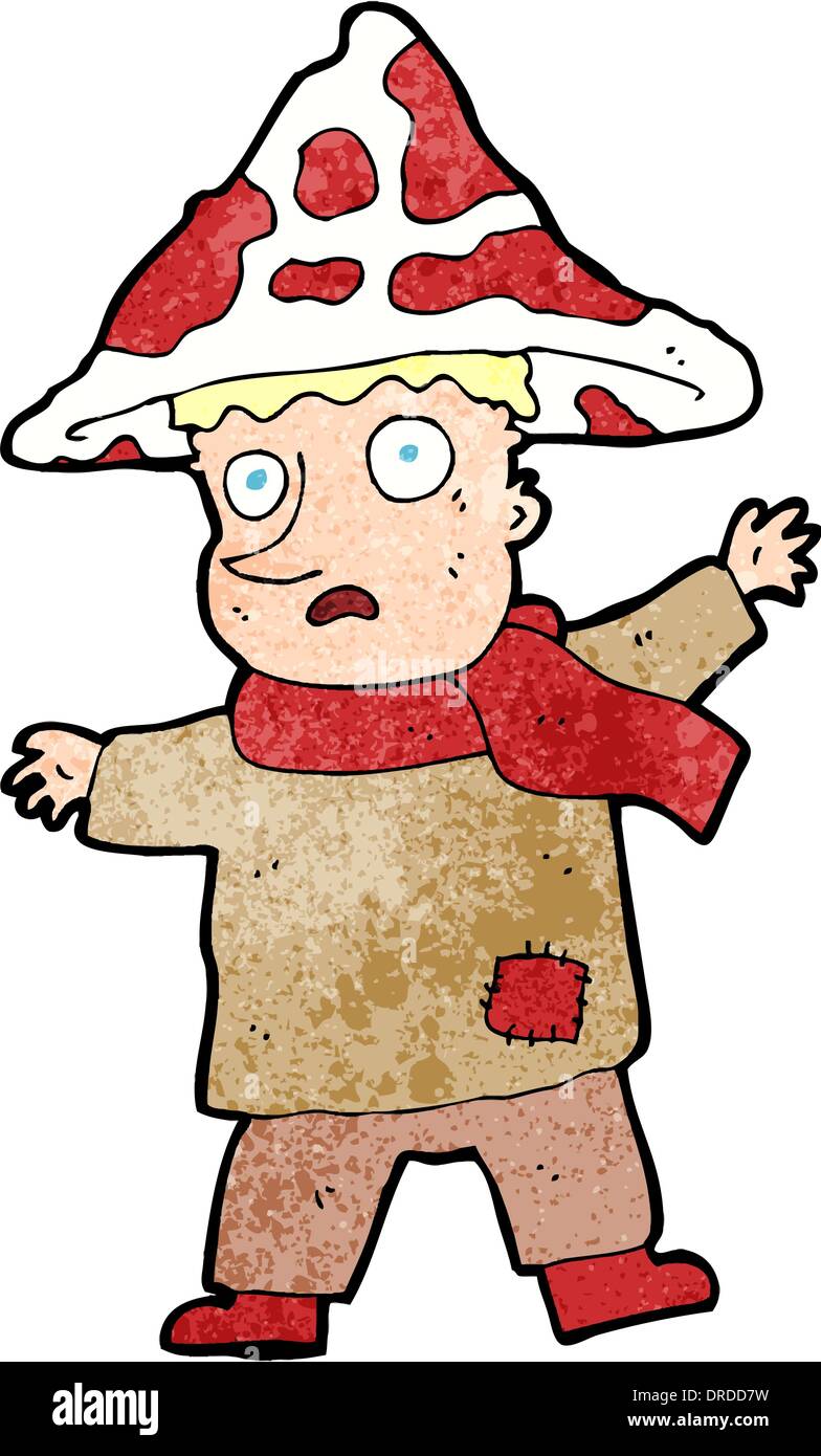 cartoon magical mushroom man Stock Vector Image & Art - Alamy