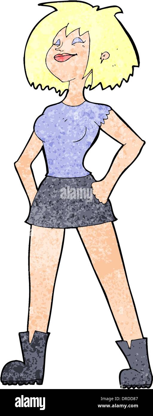 cartoon capable woman Stock Vector Image & Art - Alamy