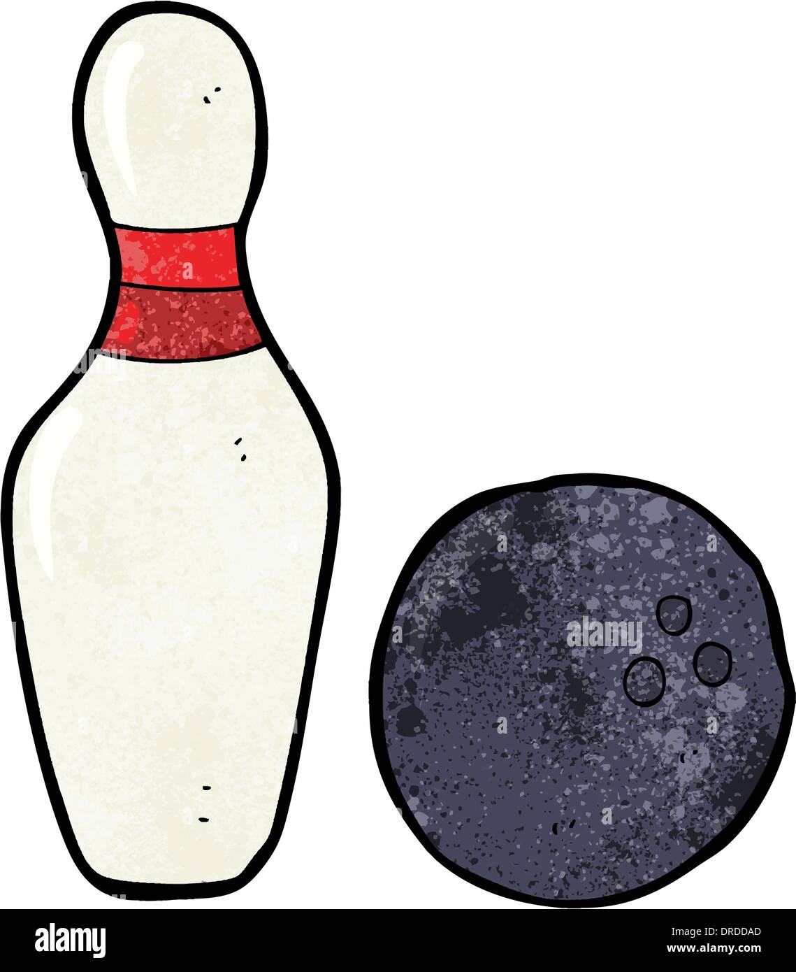 ten pin bowling cartoon Stock Vector Image & Art - Alamy