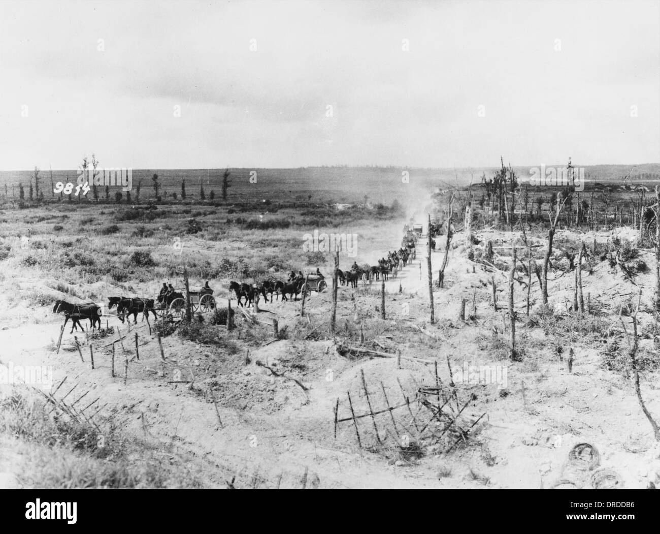 German artillery WWI Stock Photo - Alamy