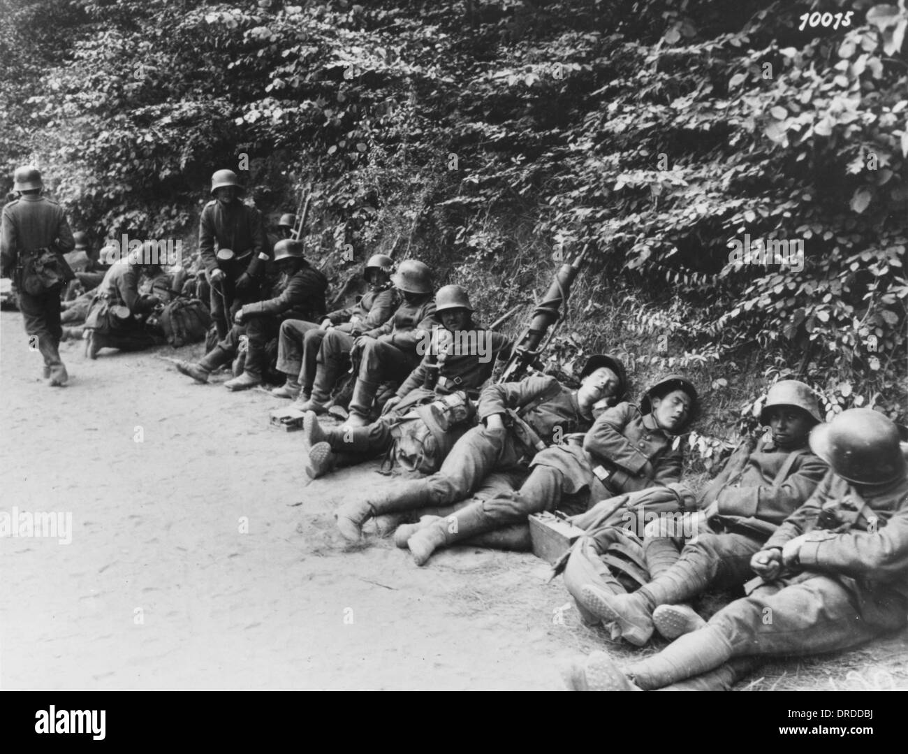 German infantry WWI Stock Photo - Alamy