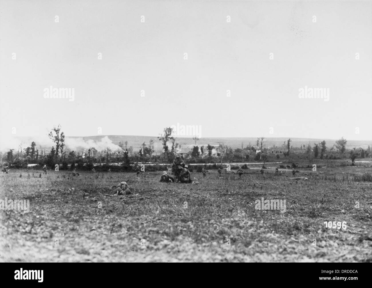 German attack WWI Stock Photo - Alamy