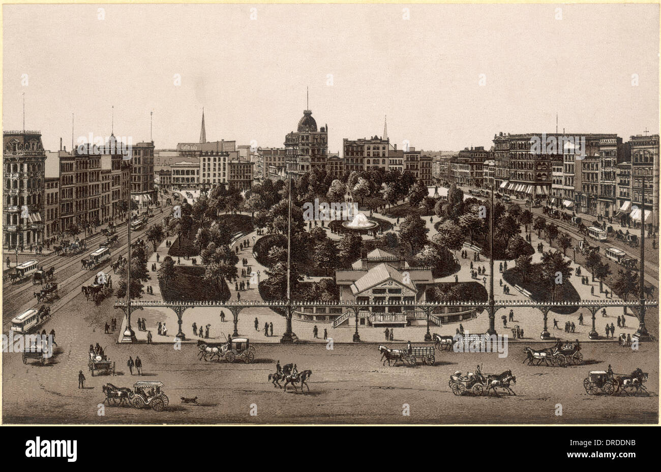 Union square new york broadway hi-res stock photography and images - Alamy