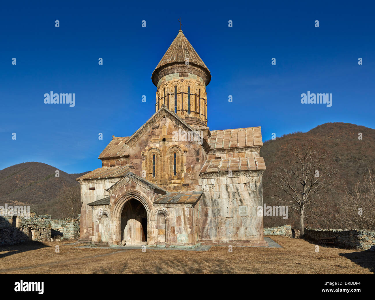 orthodox Pitareti Monastery, Tetritsq'aro, Kvemo Kartli, Georgia Stock ...