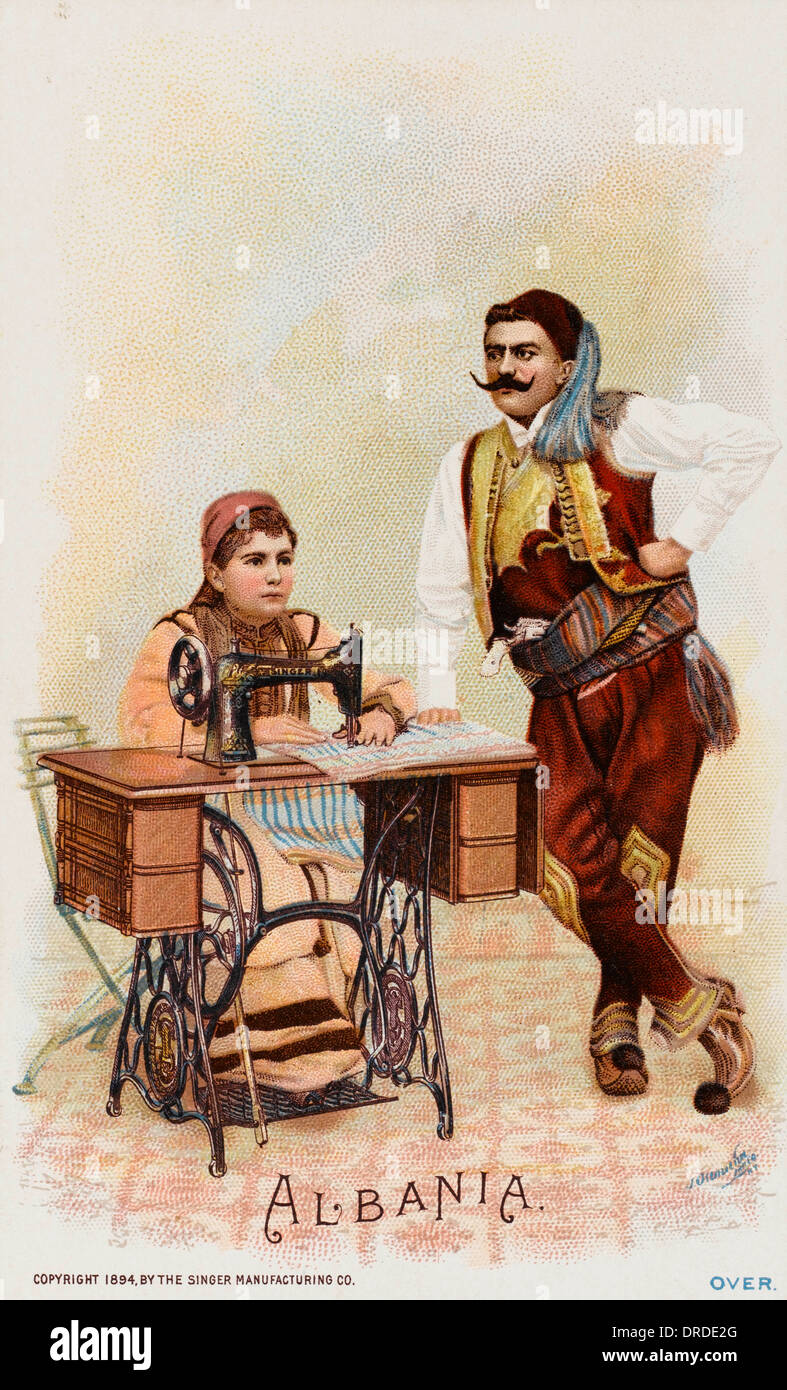 Albanians traditional clothing hi-res stock photography and images - Alamy