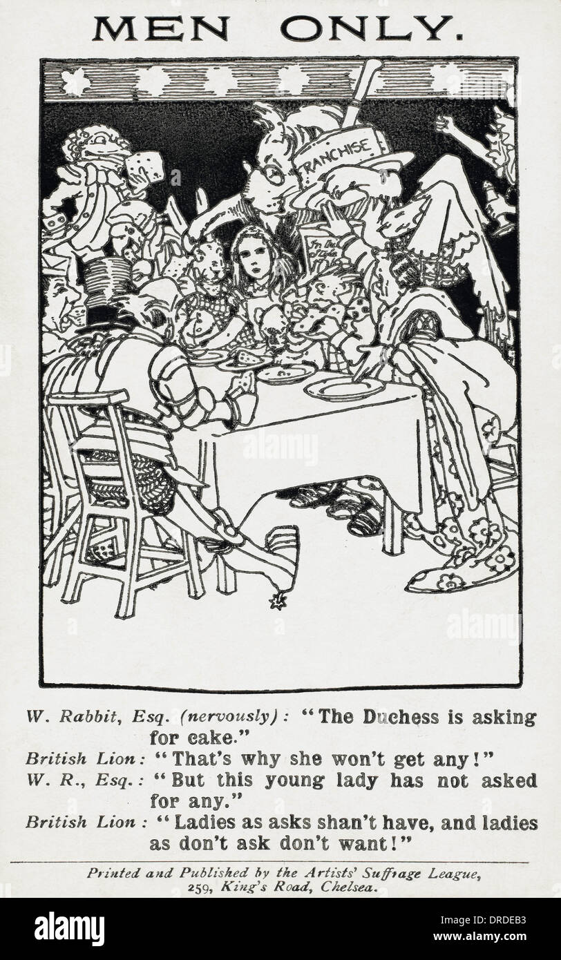 Suffragettes of the womens rights movement hi-res stock photography and ...