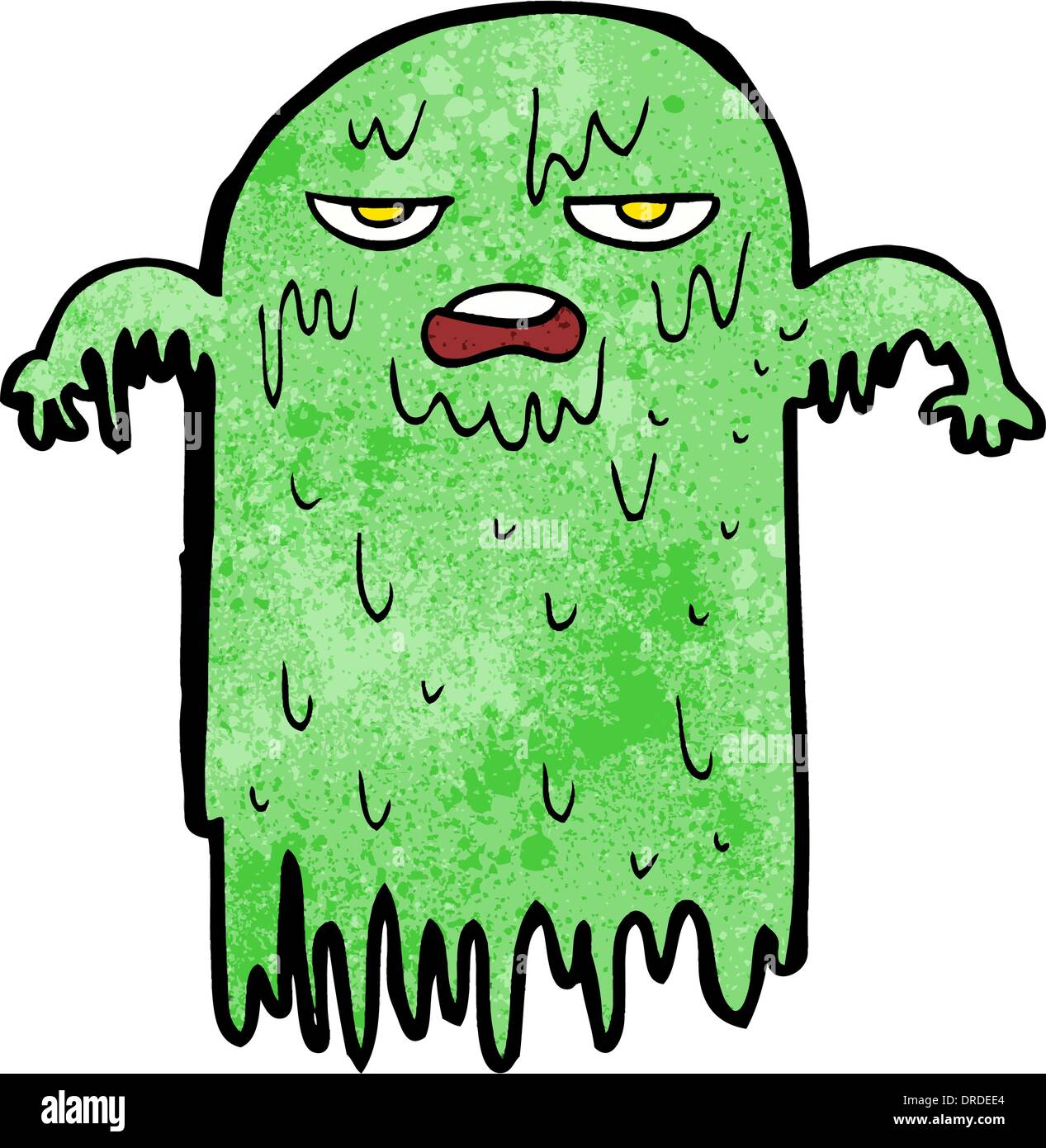 cartoon slimy ghost Stock Vector Image & Art - Alamy