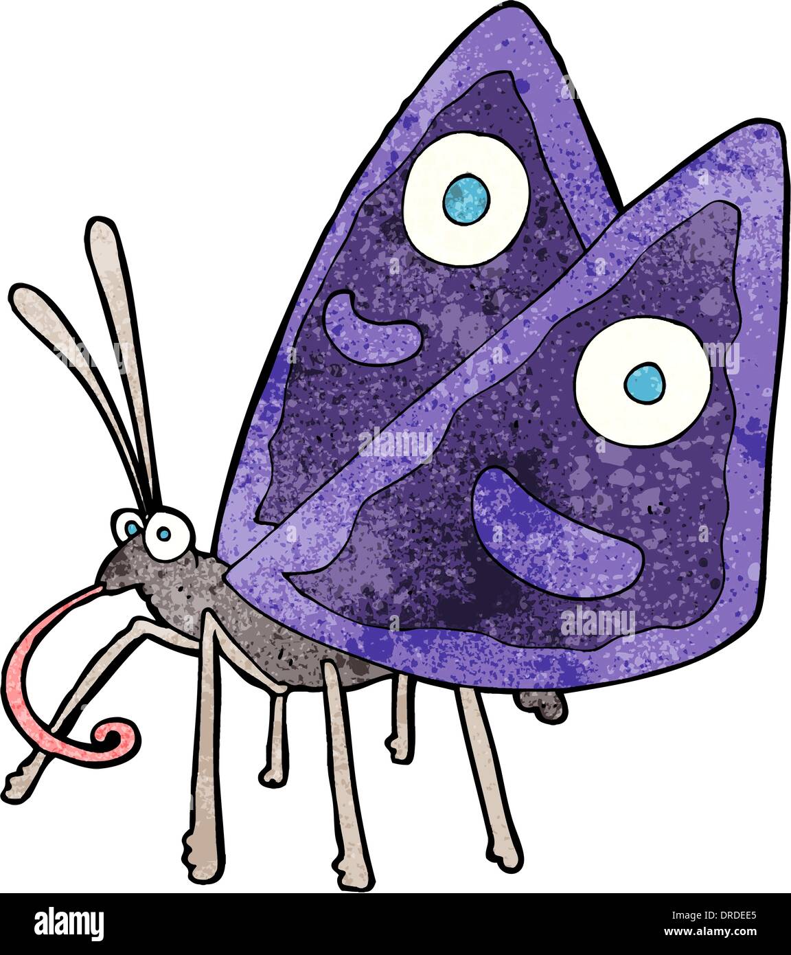 cartoon funny butterfly Stock Vector Image & Art - Alamy