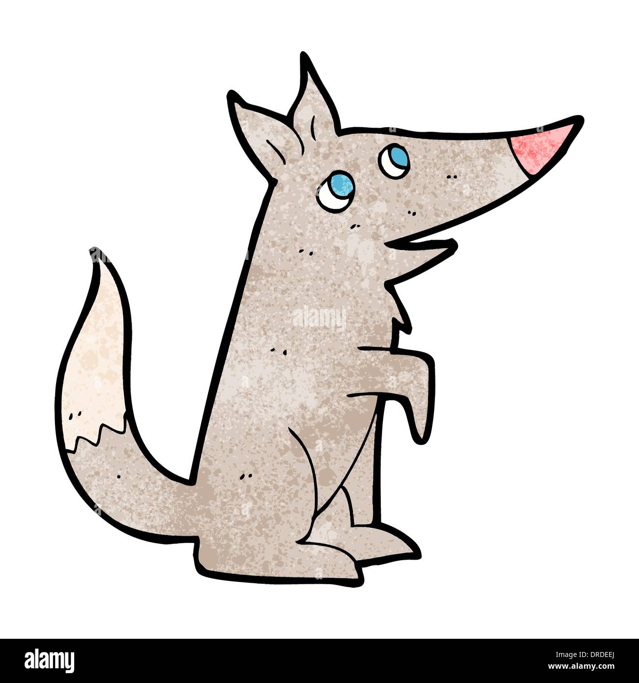 cartoon wolf cub Stock Vector Image & Art - Alamy