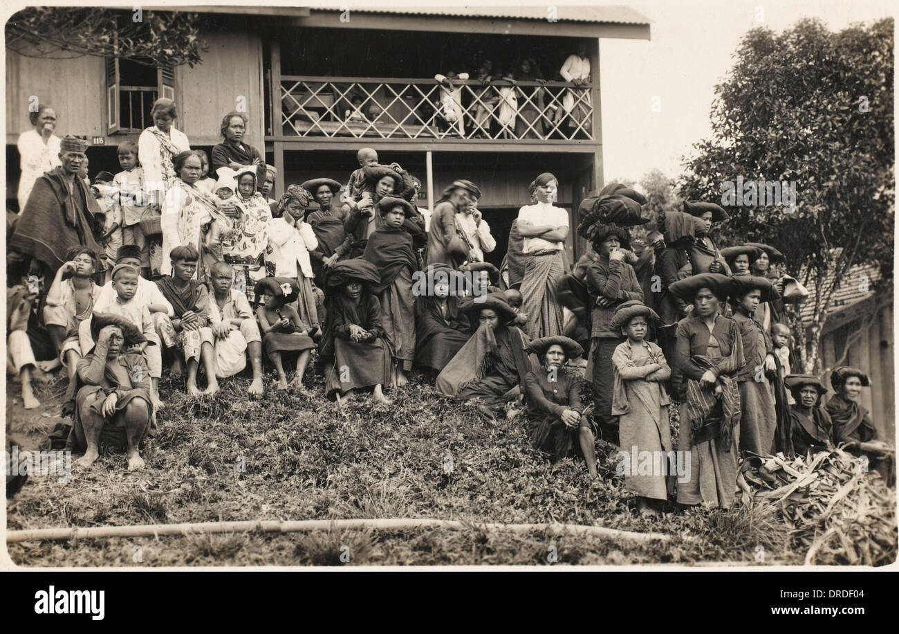 People of Borneo Stock Photo - Alamy