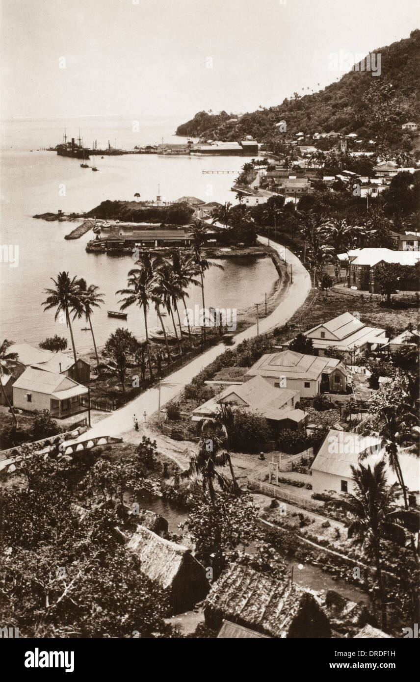 Levuka - The Old Capital of Fiji Stock Photo - Alamy