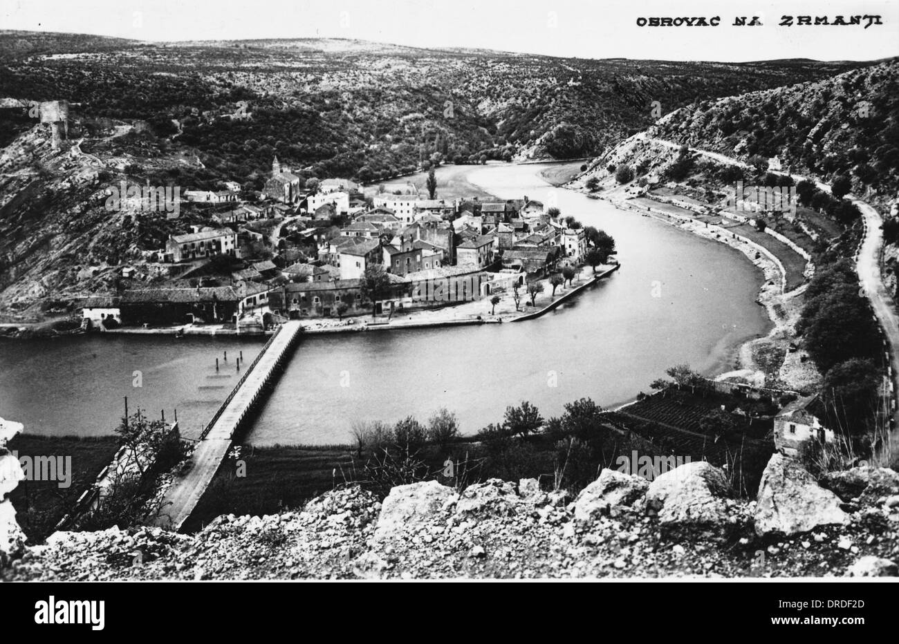 Croatia - Obrovac Stock Photo - Alamy