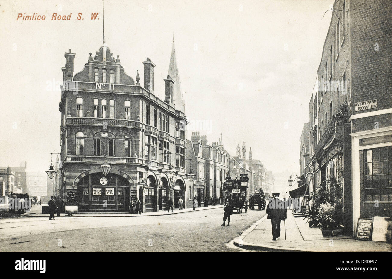 Pimlico Road, Pimlico, London Stock Photo - Alamy